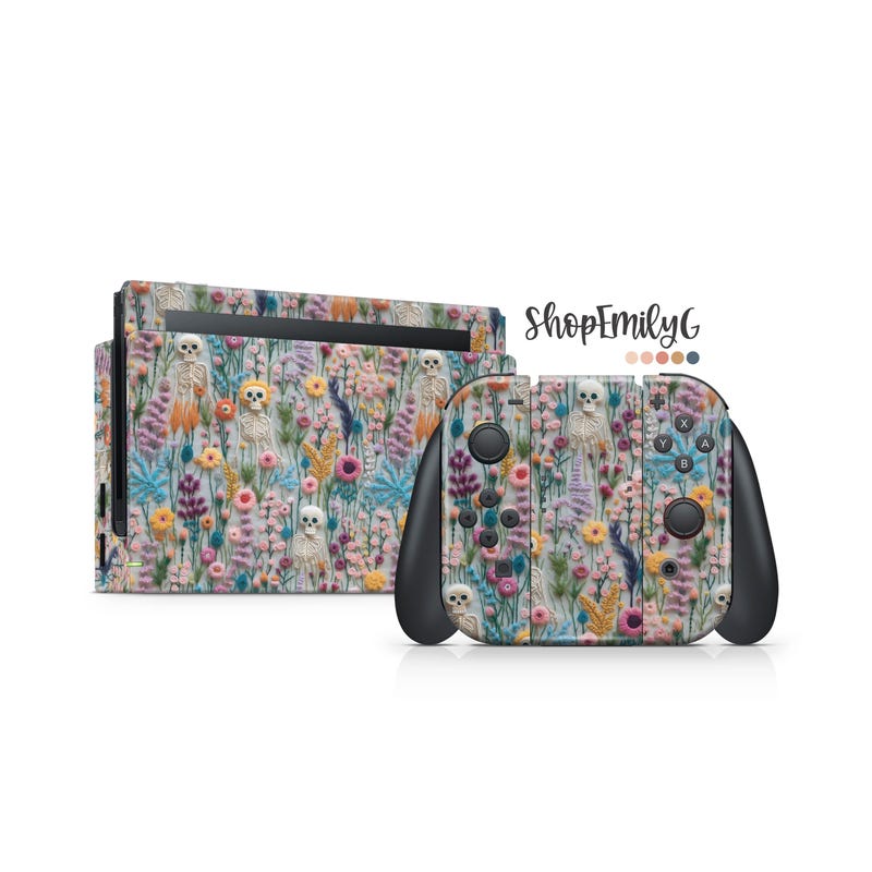 Switch 2 Skins Floral - Etsy
