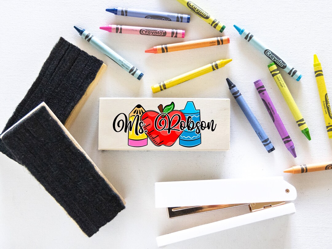 Teacher Basics | Teacher Dry Erase Chalkboard Eraser | Custom ...