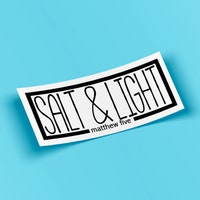 Salt and Light Sticker - Etsy