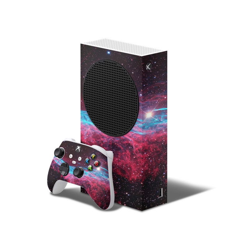 Xbox Series S Skin // Red Galaxy Nebula // Best Selling Vinyl Decal ...