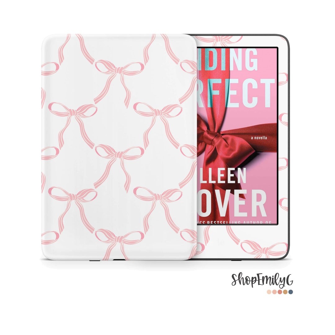 Dainty Coquette Bows Kindle Skin | Aesthetic Wrap for Amazon Kindle ...