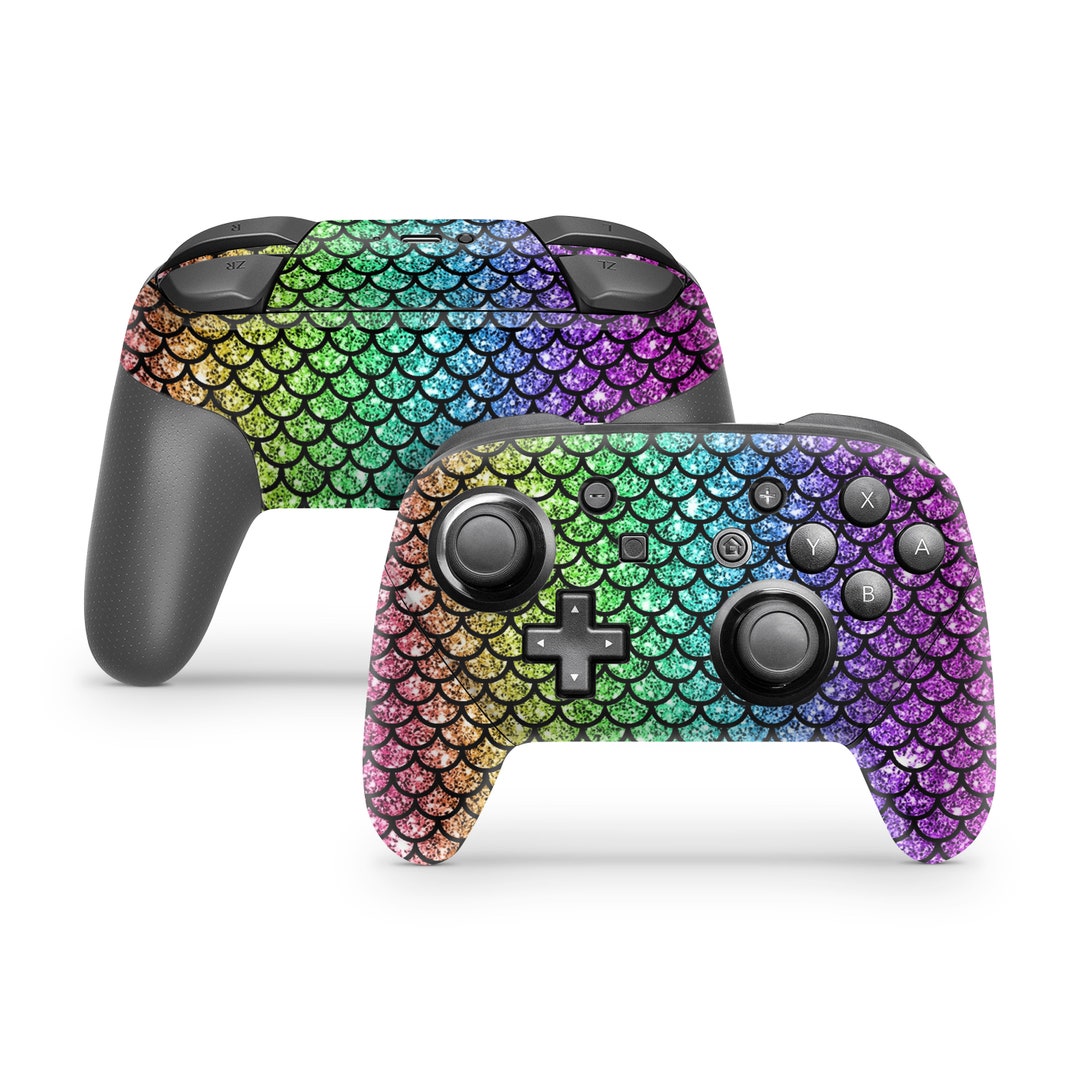 Nintendo Switch Pro Controller Skin // Mermaid Scales Design // 3M High ...