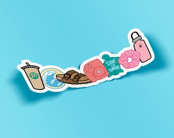 Visco Girl Sticker - Etsy