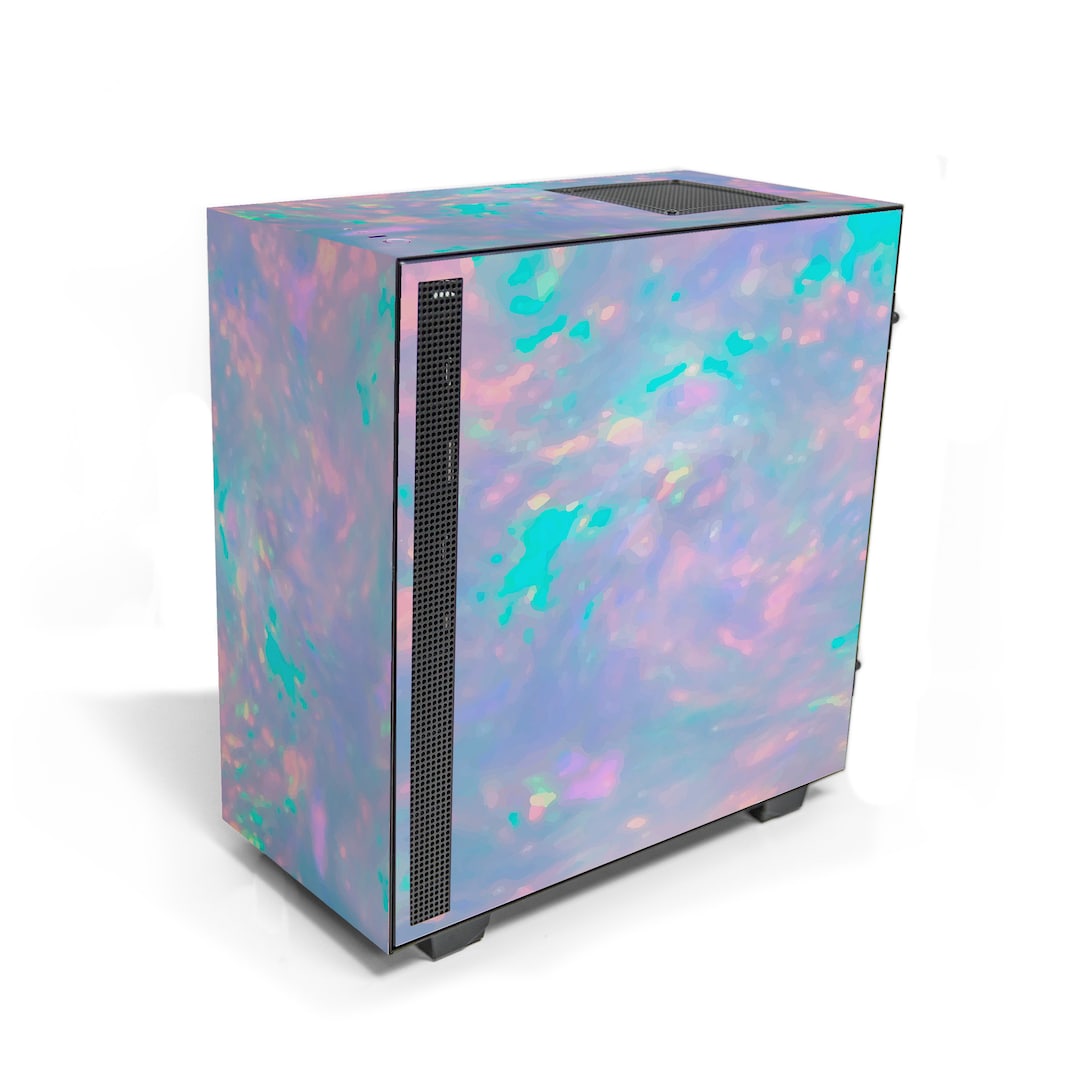 Opal Gemstone NZXT H510 PC Case Skin | Custom Computer Case Skin Decal ...