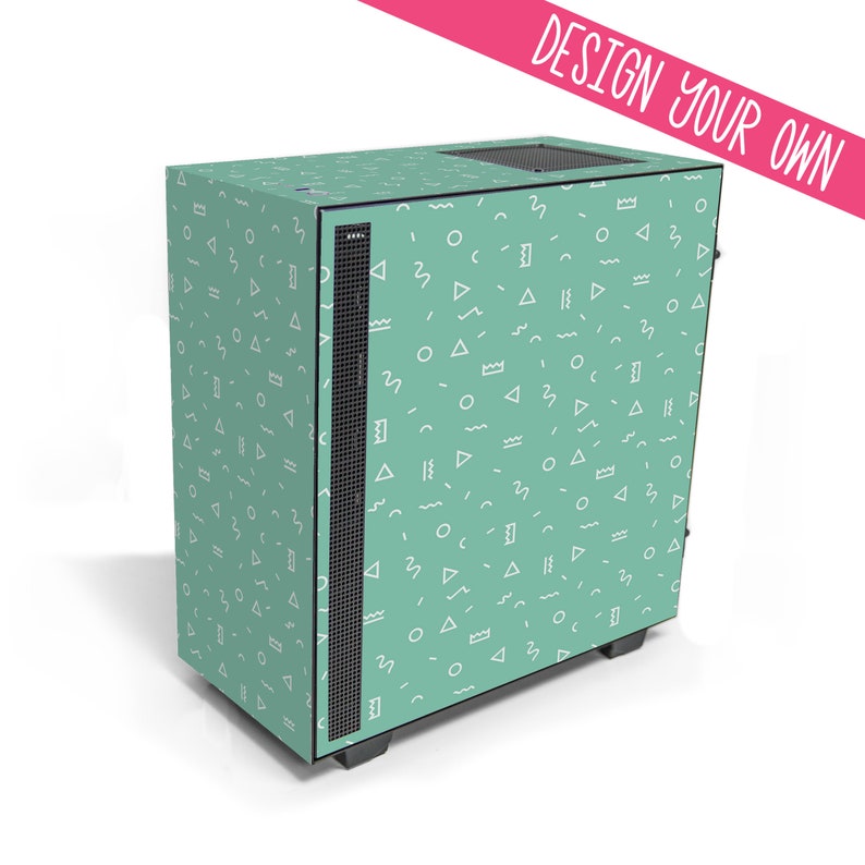 Custom Image NZXT H510 PC Case Skin | Custom Computer Case Skin Decal ...