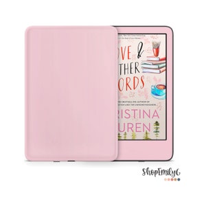 Pink Kindle Skin Aesthetic Wrap for Amazon Kindle Basic, Paperwhite ...