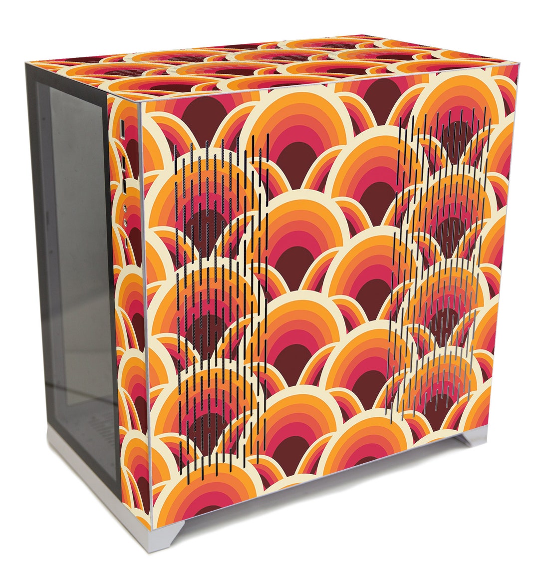 Golden Sun Lian Li O11D PC Case Skin | Custom Computer Case Skin Decal ...