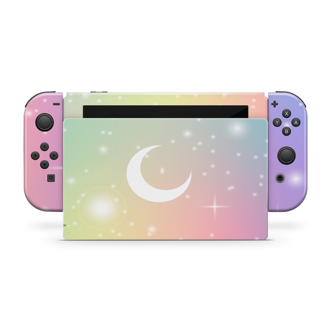 Nintendo Switch Skin Decal Ombre Lunar Sky // OLED + Standard - Etsy