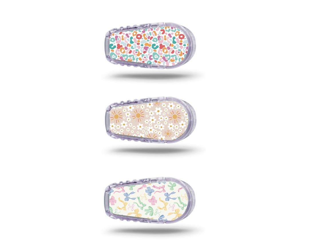 Spring Pastels Dexcom Decal 3 Pack Diabetes Dexcom G6 Transmitter ...