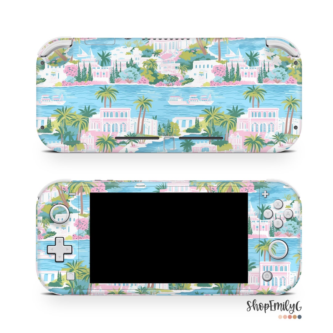 Preppy Greece Aesthetic Nintendo Switch Lite Skin Wrap | Available With ...