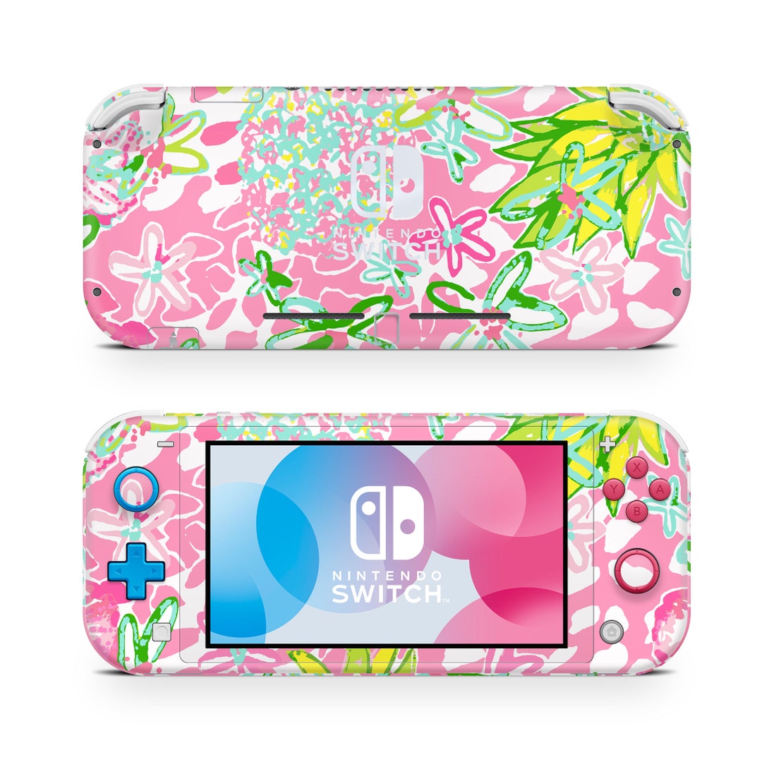 Nintendo Switch Lite Skin Decal Preppy Pineapples - Etsy