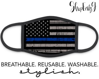 Police Face Mask | Etsy