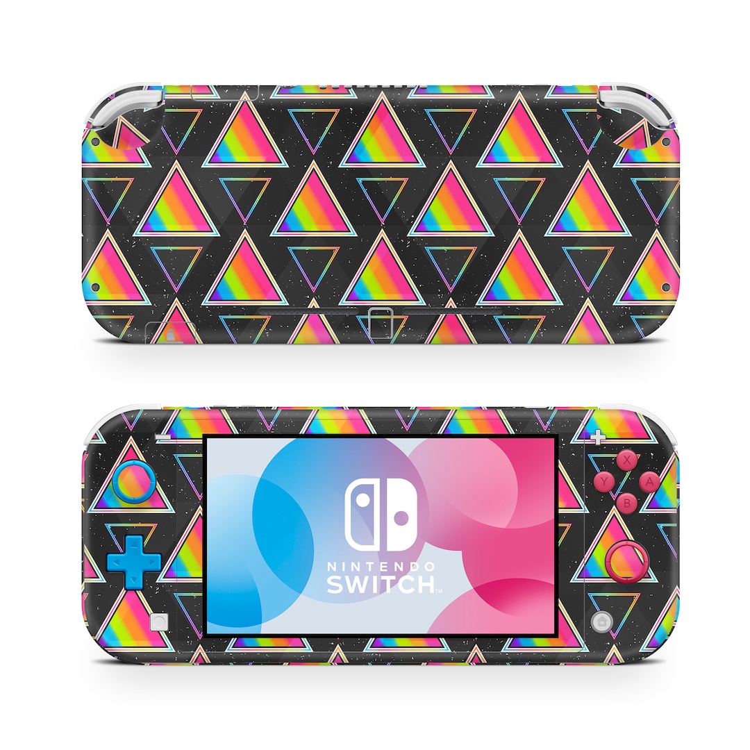 Nintendo Switch Lite Skin // Switch Decal // Space Triangles - Etsy