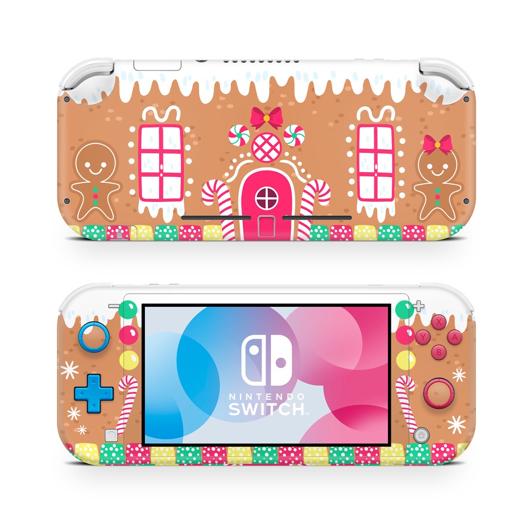 Gingerbread House Holiday Christmas Decal Skin | Christmas Sticker ...