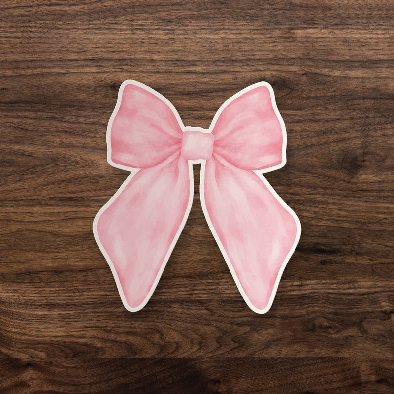 Bow Stickers - Etsy