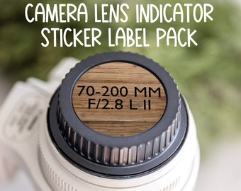 Canon Ef Lens Cap Sticker - Etsy