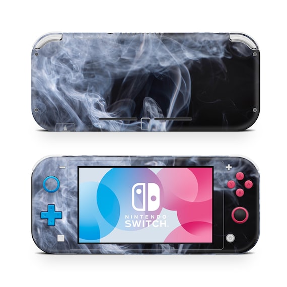Nintendo Switch Lite Skin // Switch Decal // White Smoke Skin | Etsy