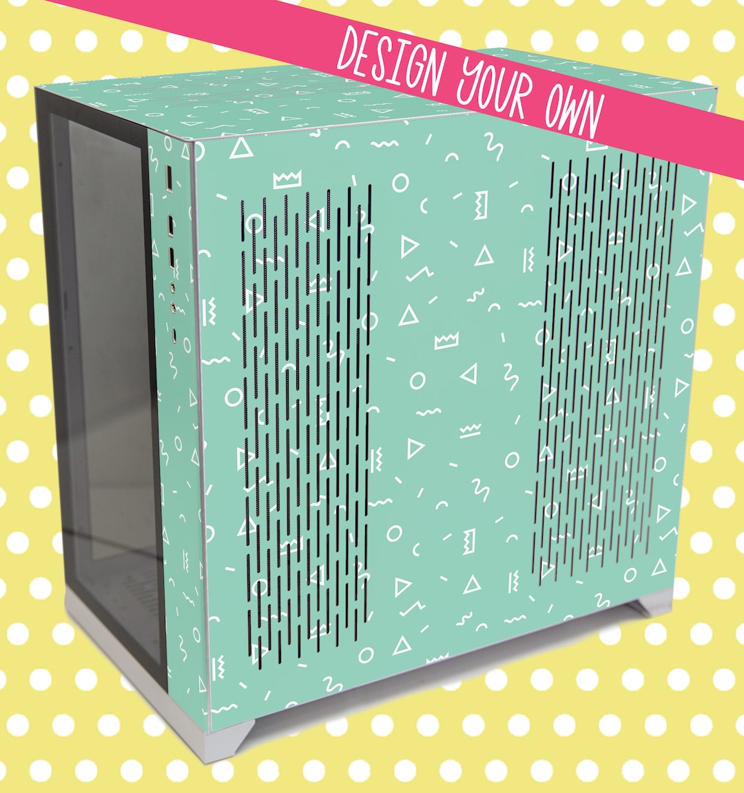 Custom Image Lian Li O11D PC Case Skin | Custom Computer Case Skin ...