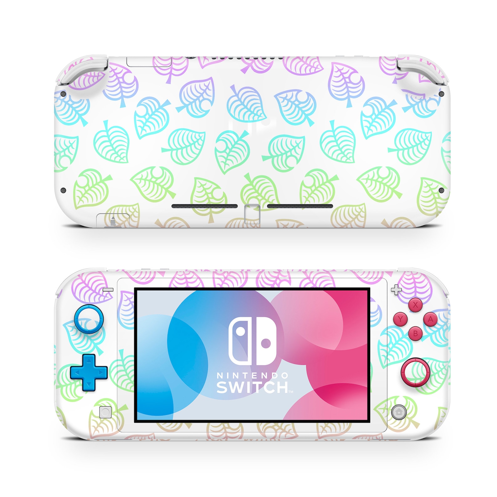 Nintendo Switch Lite Skin Decal Ombre Leaf // Best Seller 3M - Etsy