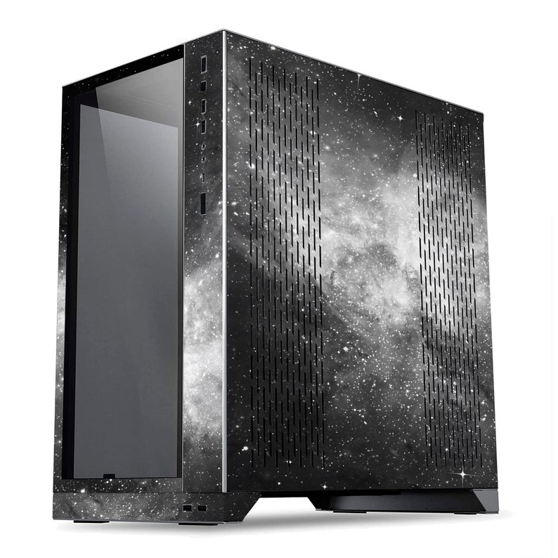 Black and White Galaxy Lian Li O11D XL PC Case Skin | Custom Computer ...