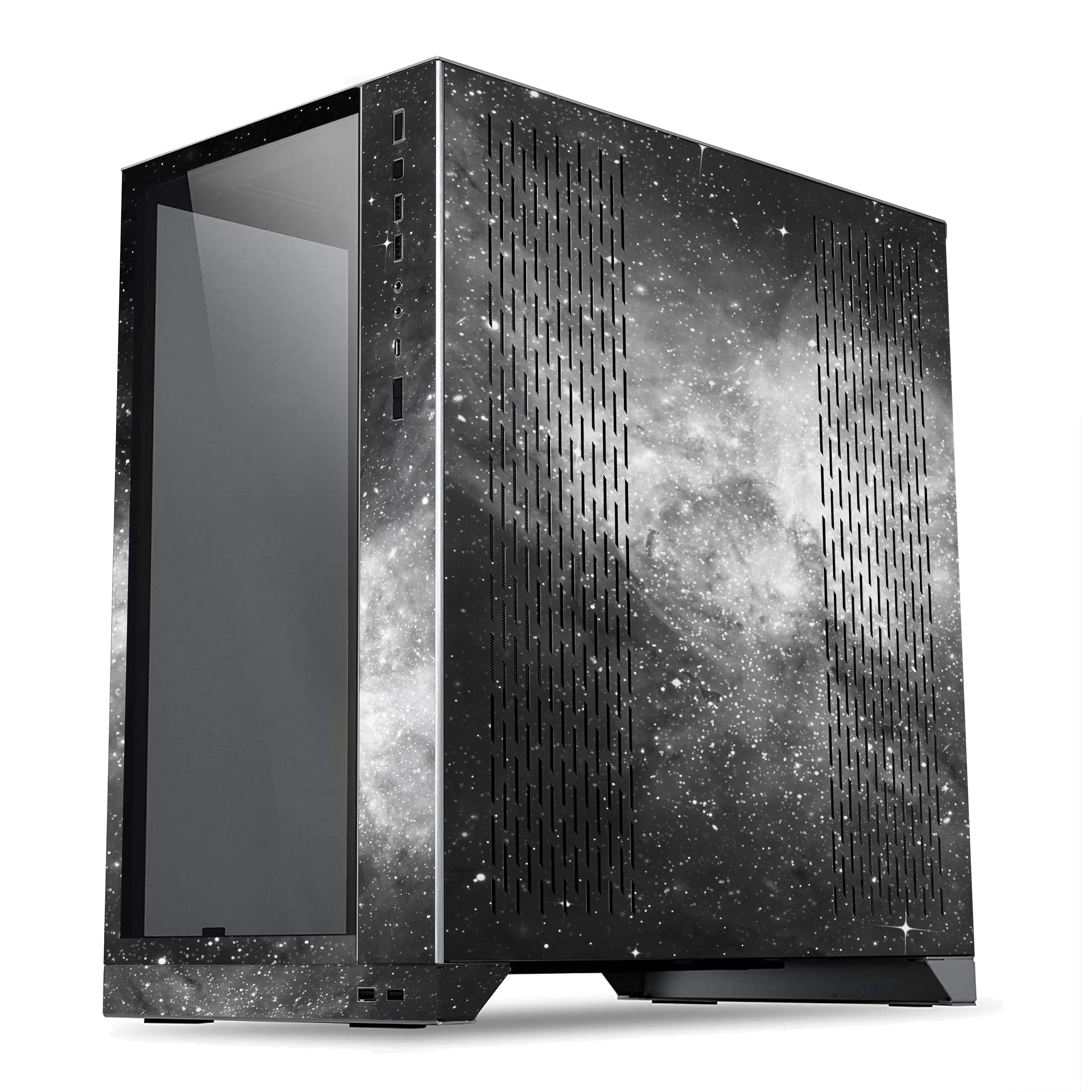 Black and White Galaxy Lian Li O11D XL PC Case Skin | Custom Computer ...