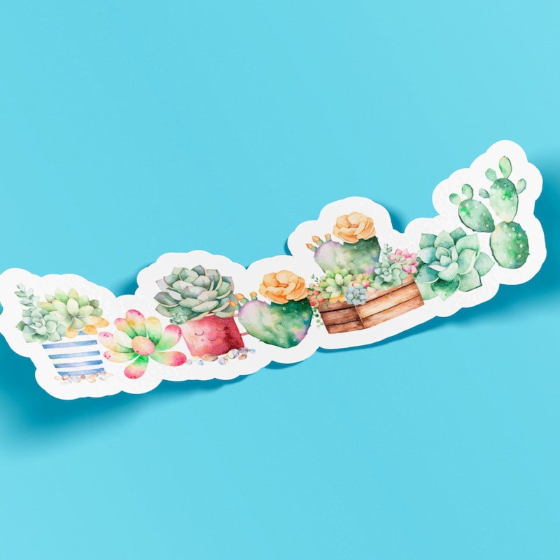 Succulent Decal - Etsy