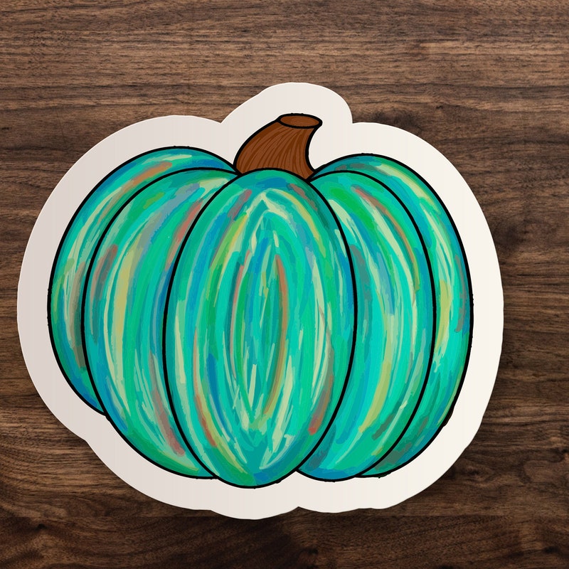 Handpainted Pumpkin - Etsy