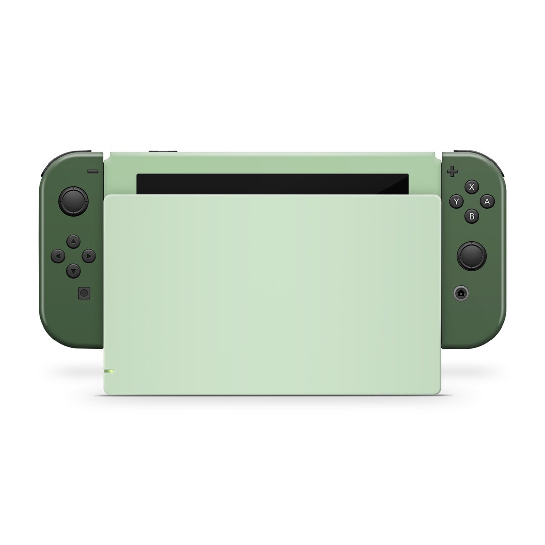 Nintendo Switch Skin | Green Tones and Shades | 3M High Quality Full ...