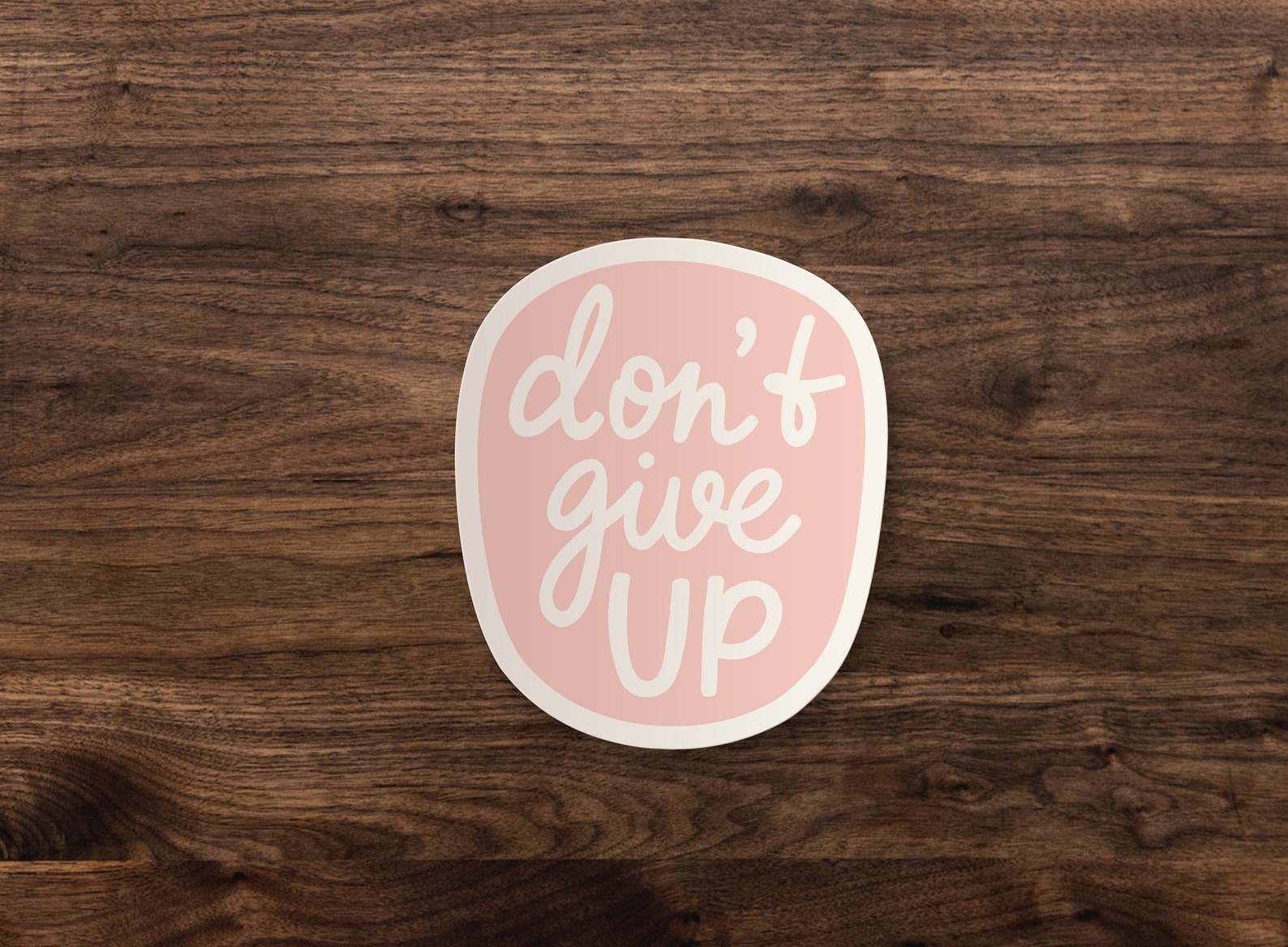 Don't Give up Sticker Window Bumper Skateboard Car - Etsy