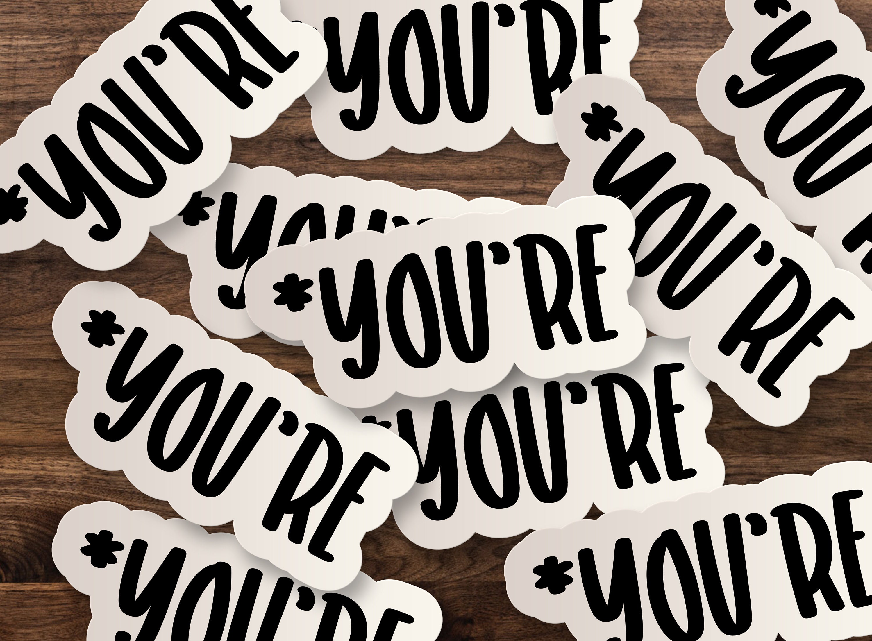 You're Sticker // Best Friend Sticker // Laptop Sticker // | Etsy