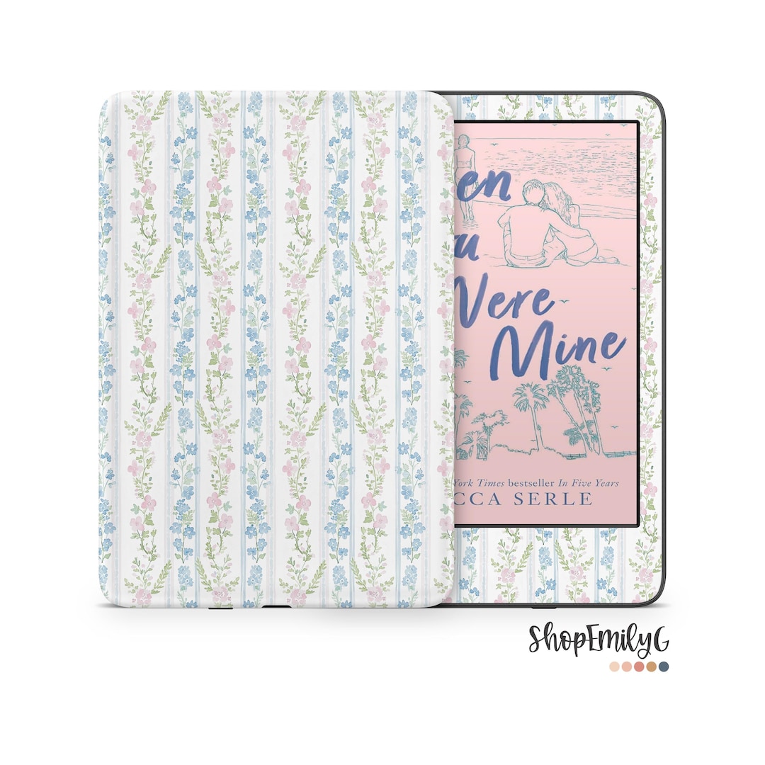 Ditsy Floral Chinoiserie Kindle Skin Wrap for Amazon Fire, Paperwhite ...