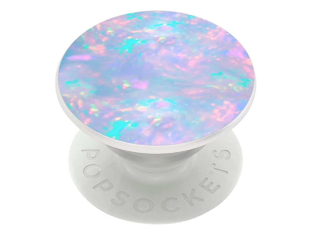 Opal Gemstone Vibrant Rainbow Decal for Popsocket Pop - Etsy