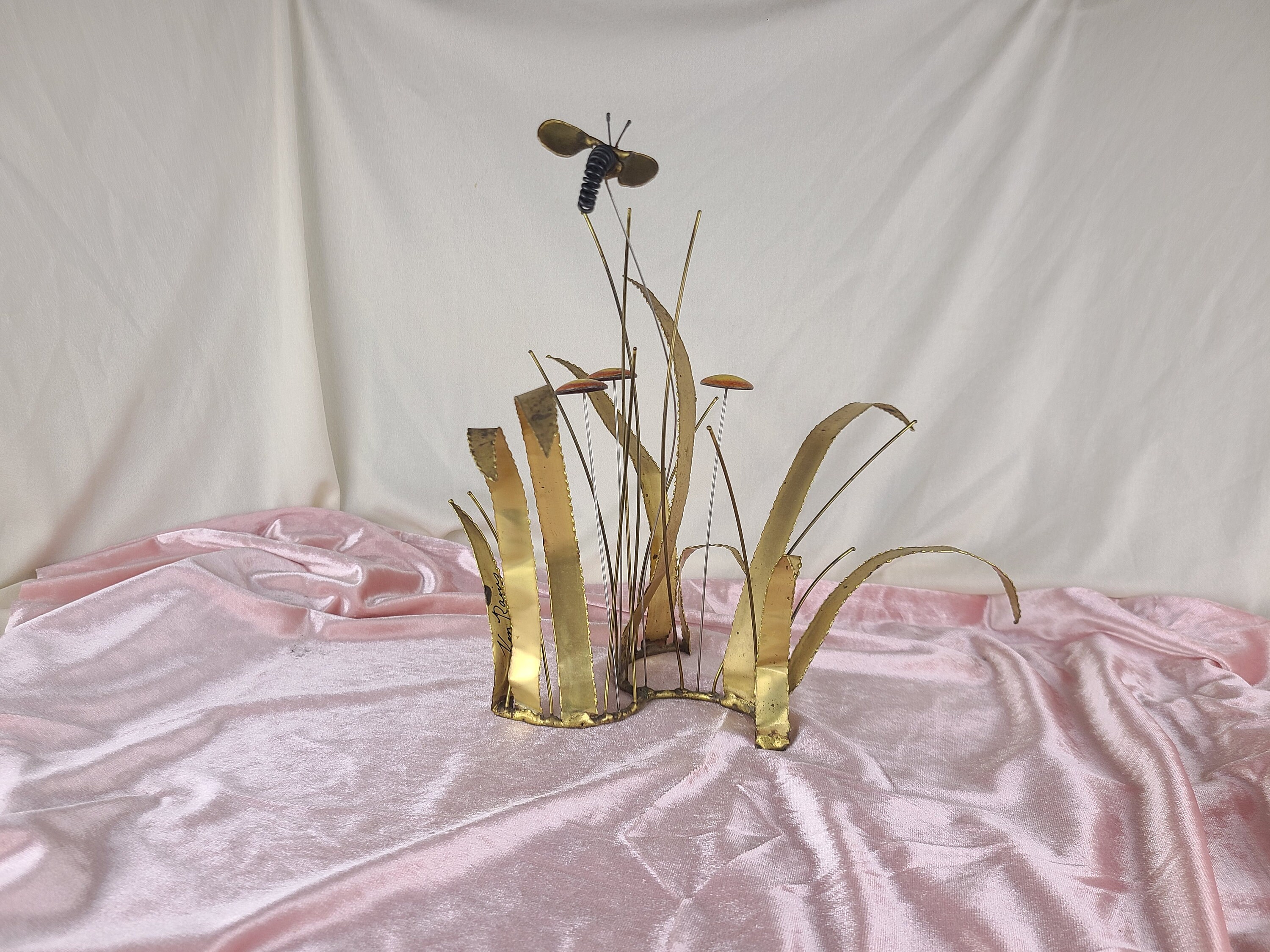 Brass Brutalist Sculpture Art by Artist Ken Rains 1960s Metal | Etsy