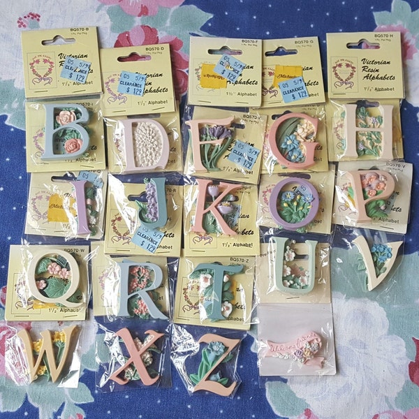 Shabby Chic Letters - Etsy