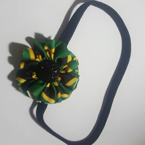 Jamaican Headband/ Jamaica Flag Color Headband /jamaican Flag Handmade ...