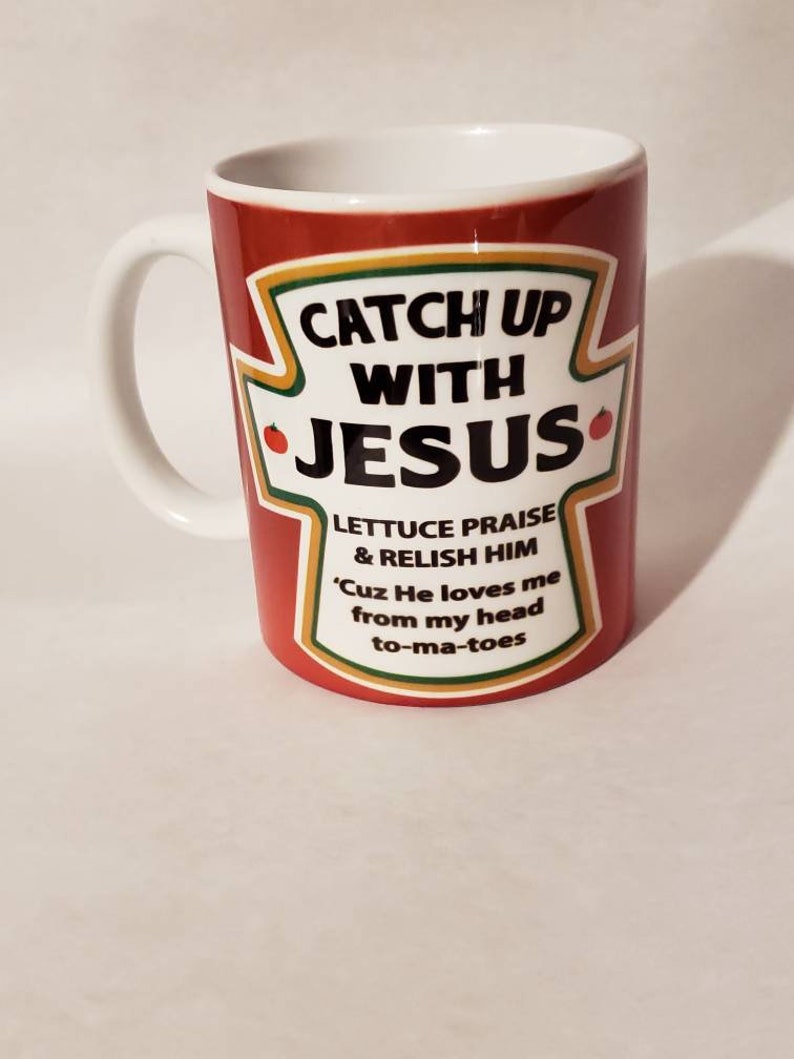 Condiments Mug Set Mayo Mug Catch up Mug Mustard Seed Mug | Etsy