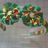 Jamaican Headband/ Jamaica Flag Color Headband /jamaican Flag Handmade ...