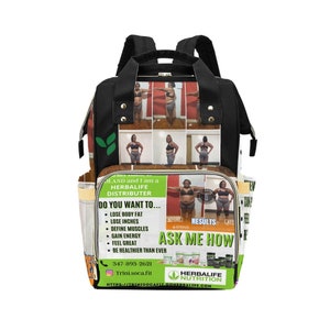 Photo Transformation Herbalife Backpack, Herbalife Book Bag, HERBALIFE ...