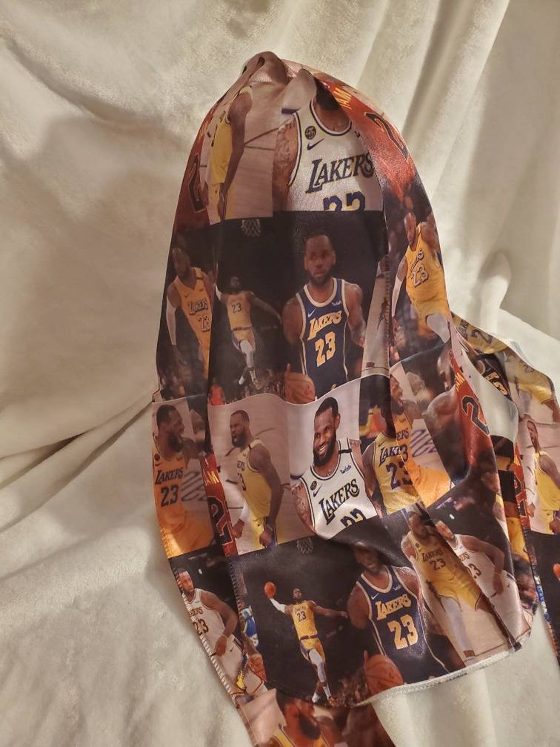 James Durag, Basketball Durag, Lebron Photo Silky Durag - Etsy