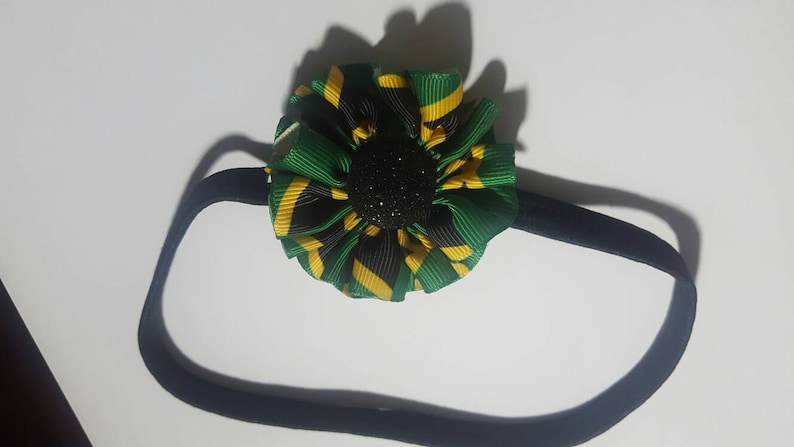 Jamaican Headband/ Jamaica Flag Color Headband /jamaican Flag | Etsy