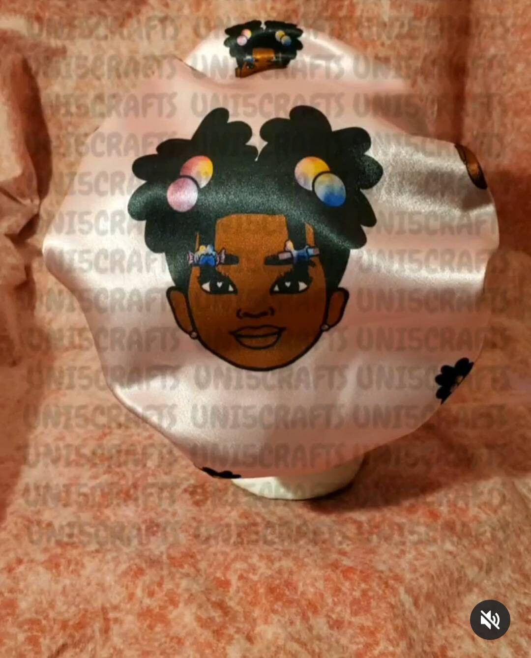 Little Girl Ponytail Bonnets, Cocoa Twin Image Bonnets, Custom Made ...