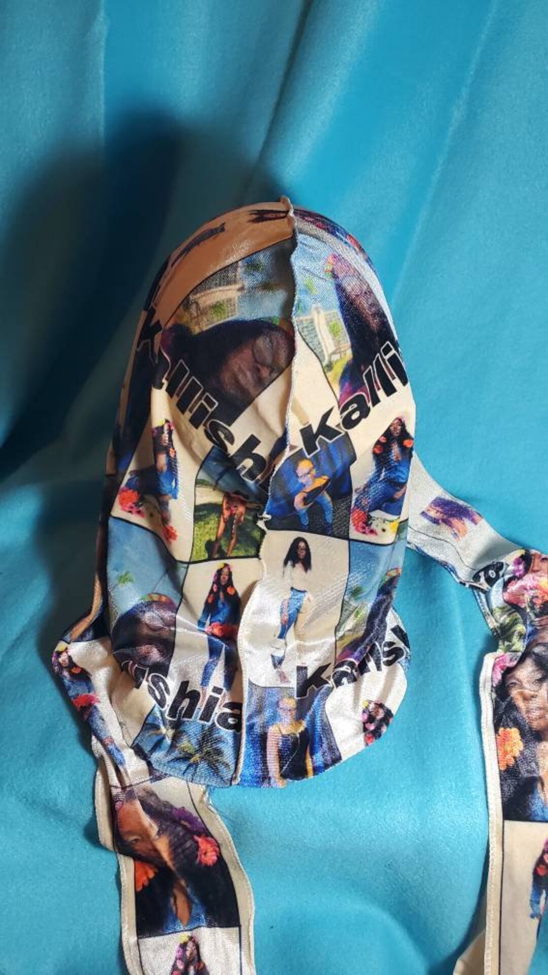 Velvet Custom Photo Durag - Etsy
