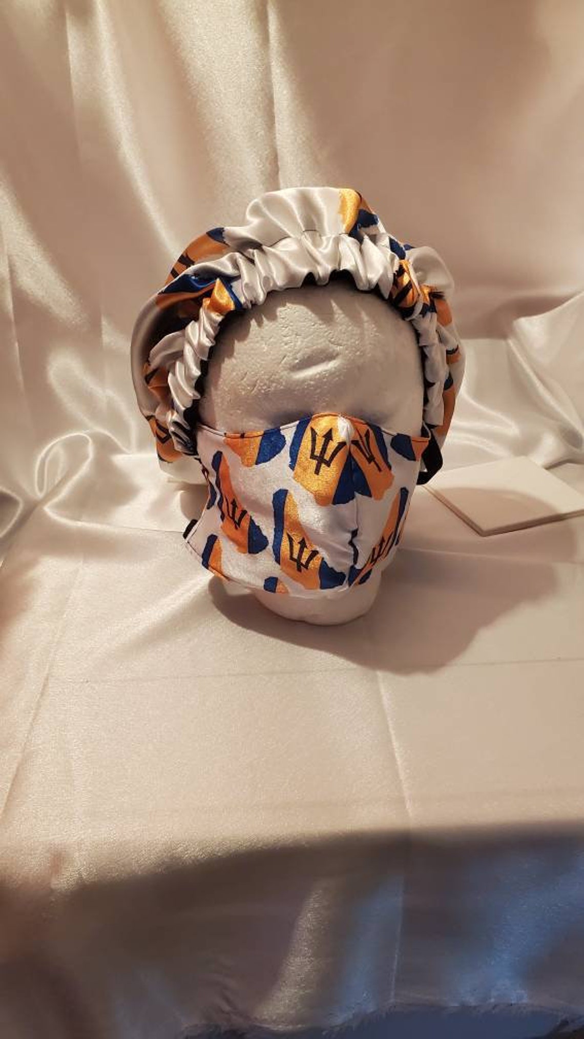 Barbados Map Mask, Barbados Flag Face Sheild, Custom Made Mask, Custom ...