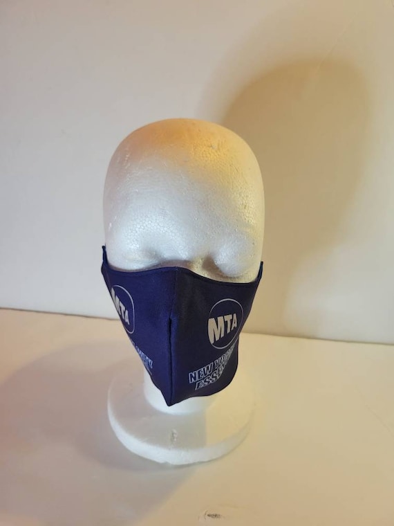 MTA Essential Worker Face Mask MTA Mask Essential Face | Etsy
