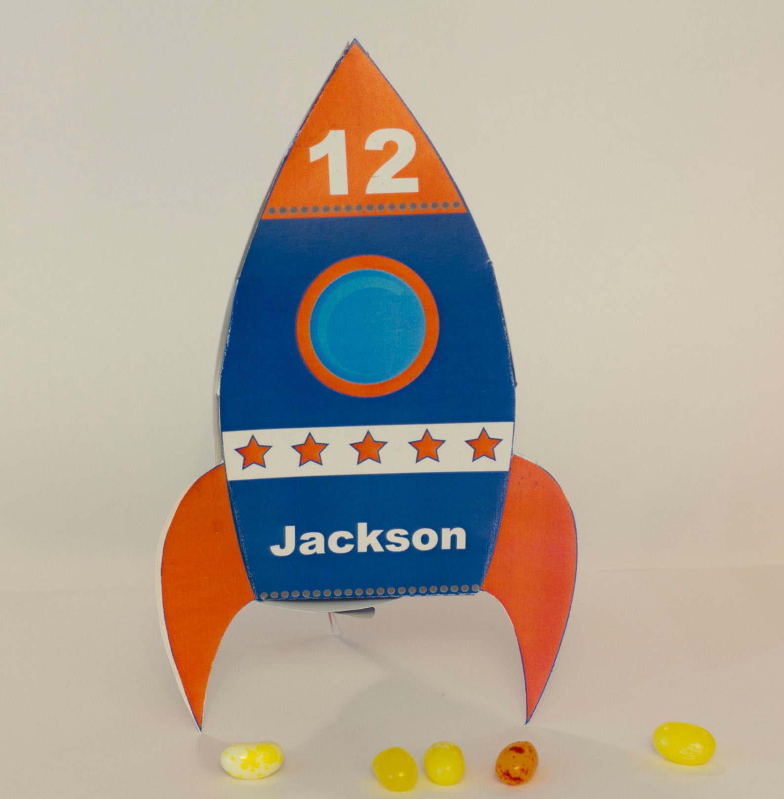 Instant Download Rocket Favor Box, Space Party Decoration, Gift Box ...