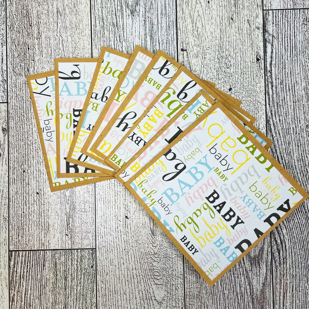 Baby Shower Notecards | Advice Cards | Infant Stationery | Thank You ...