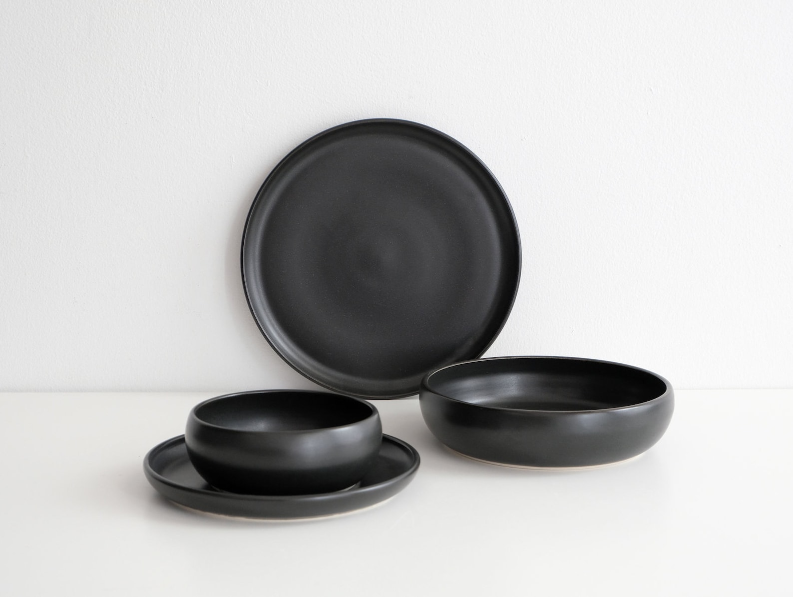 MADE TO ORDER 4 Piece Set Porcelain Dinnerware Set with | Etsy