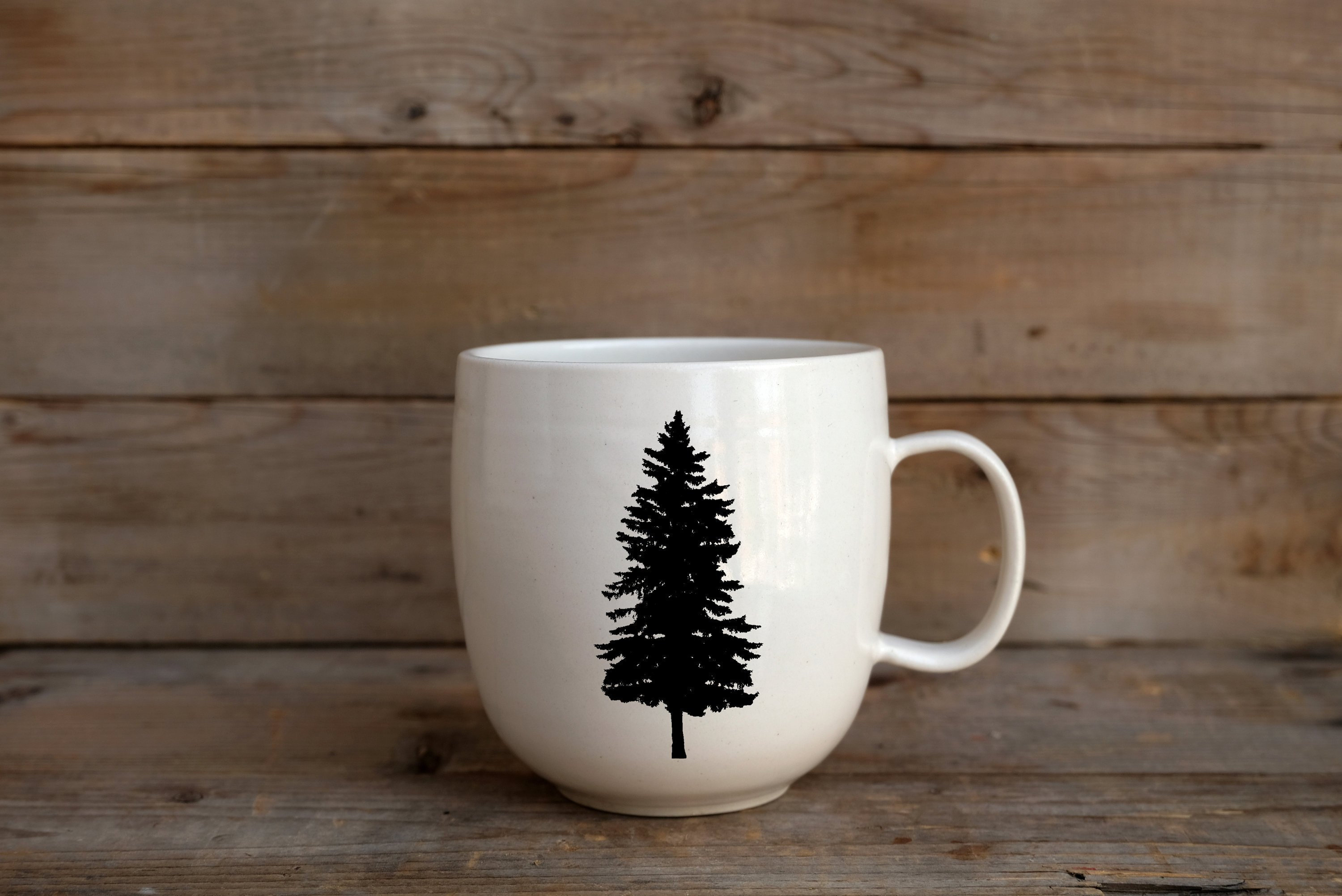 Porcelain Coffee Mug With Pine Tree Photograph by Cindy - Etsy Canada