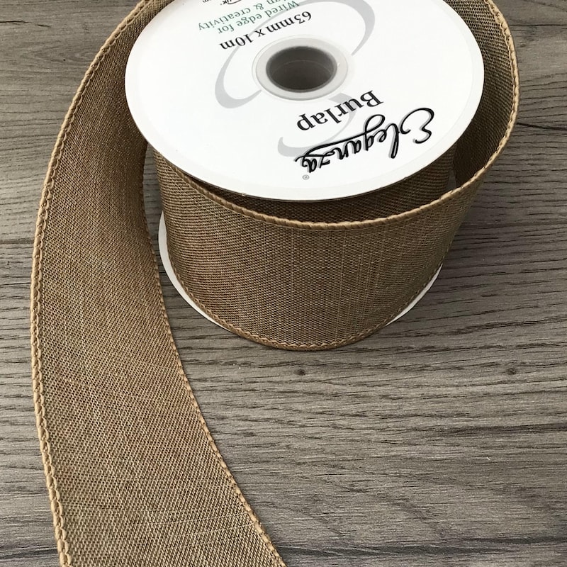 Burlap Ribbon - Etsy