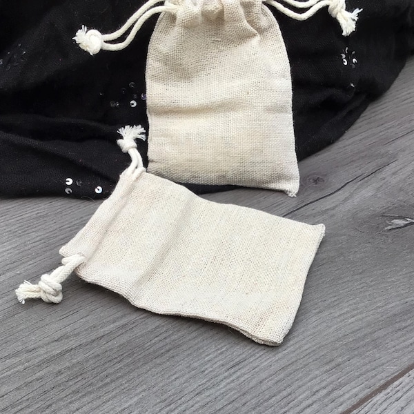 Small Drawstring Pouch - Etsy UK